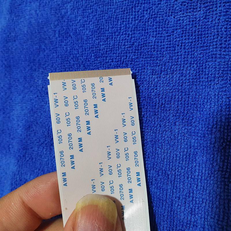 2Pcs/Lot 60Pin w/ Hook AWM 20706 / 20861 105C 60V VW-1 FFC Ribbon Cable ...