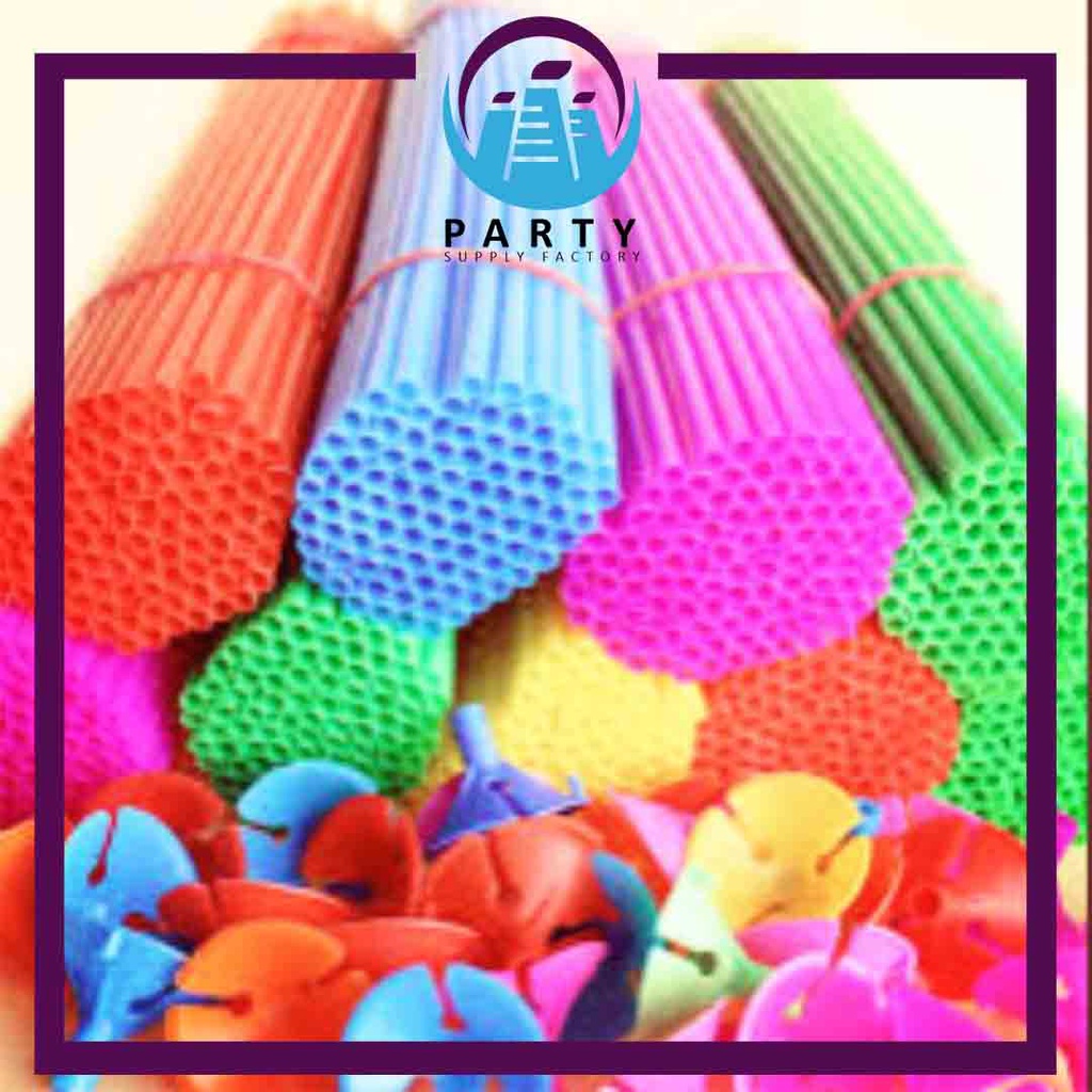 READY STOCK - Balloon Stick 40cm (with Balloon Holder) (10 / 100 sets ...
