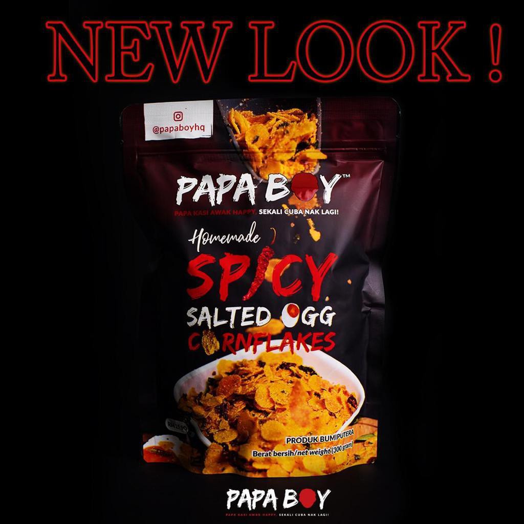 Papaboy Spicy Salted Egg Cornflakes & Brownies Donut ‼️(READY STOCK) | Shopee Malaysia