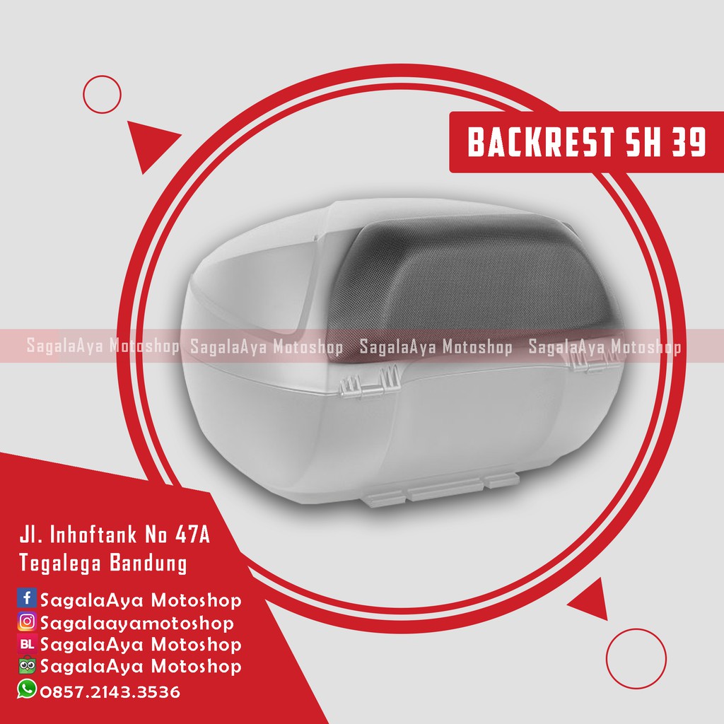 Backrest Back Rest foam Backrest box shad SH 39 SH39 | Shopee Malaysia