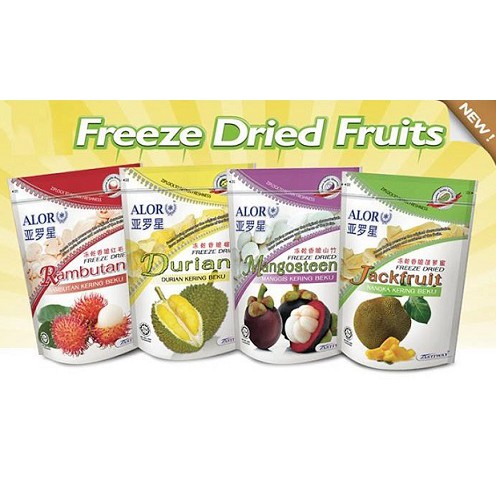 100% Freeze Dried Fruit Malaysia 马来西亚特产100%热带水果干 | Shopee Malaysia