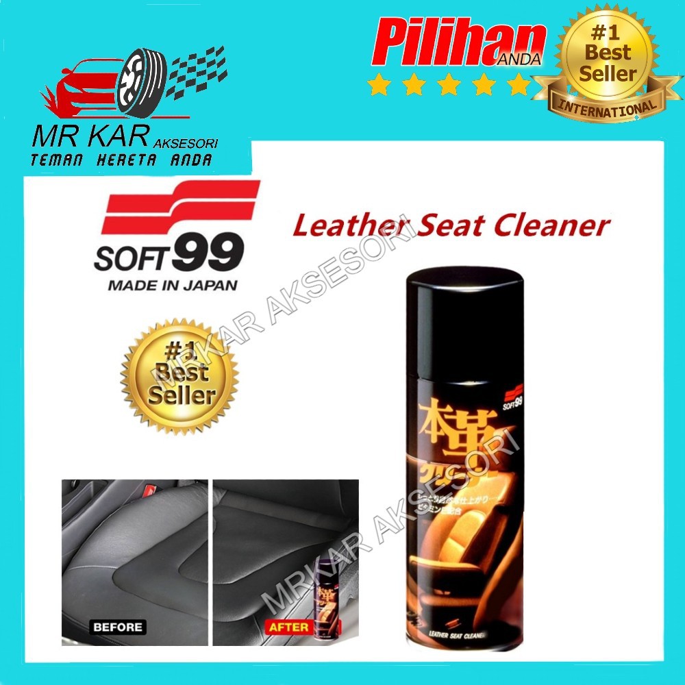 Soft 99 Genuine Leather Seat Cleaner Spray Type | Shopee Malaysia