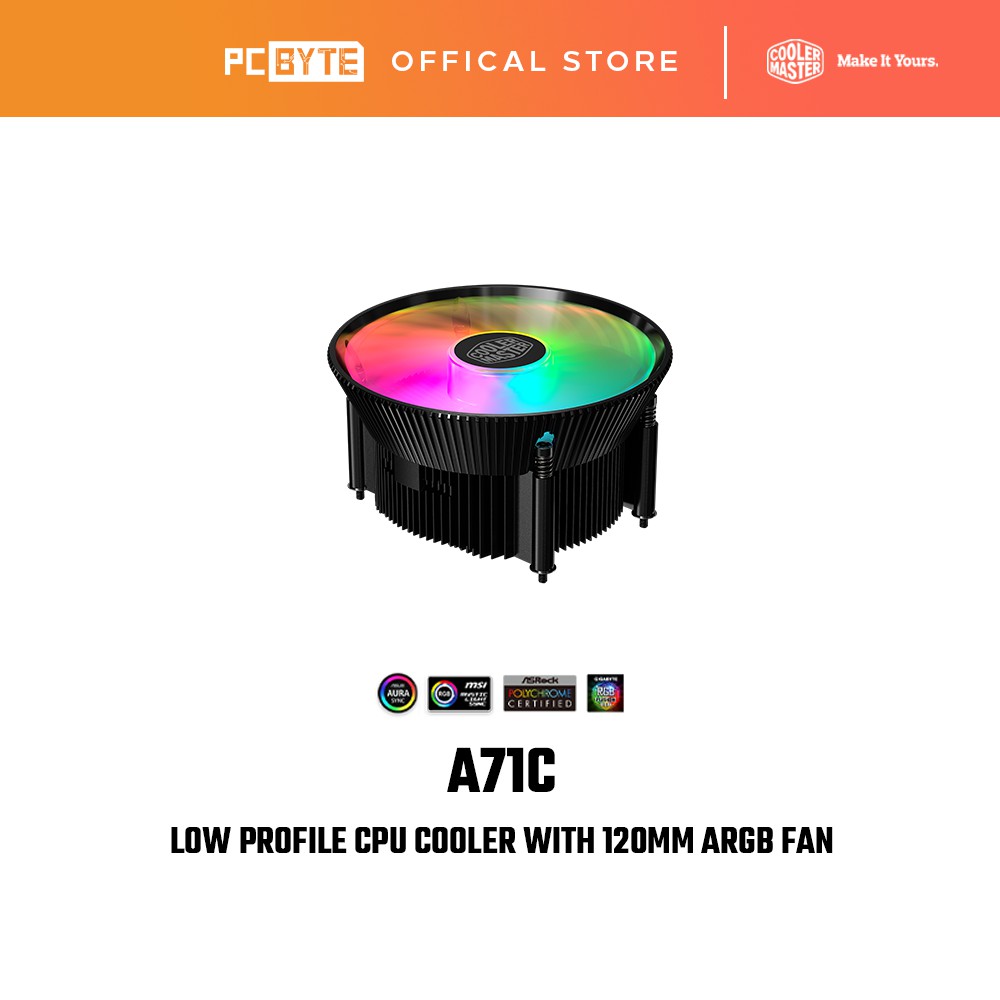 Cooler Master A71C ARGB Standard CPU Cooler | Shopee Malaysia