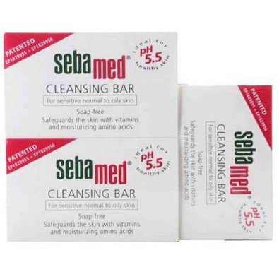 Sebamed Cleansing Soap Bar Promo Pack [ 150G X 2 + 100G ] | Shopee Malaysia