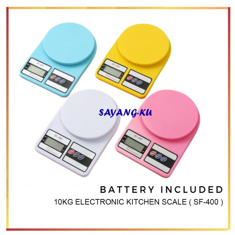 Kitchen Scale SF-400 10KG Electronic Kitchen Scale Baking Scale Kitchen ...