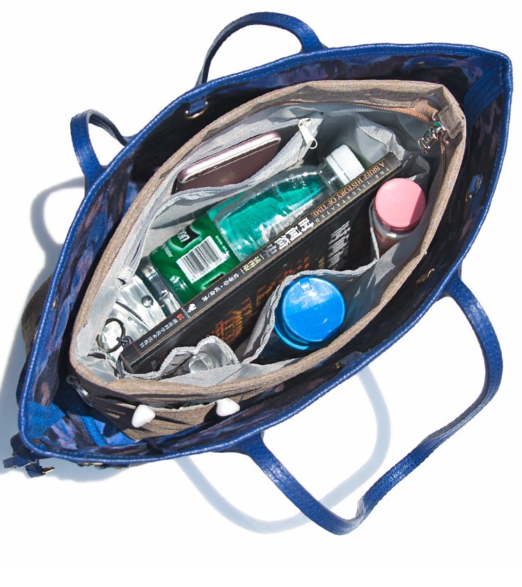 Purse Bag Organizer Insert with 13 Pockets, Handbag and Tote Bag Inside ...