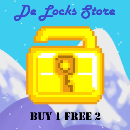 Growtopia World Lock [Buy 1 Free 2] [Instant Delivery] | Shopee Malaysia