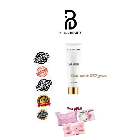BOUGAS BEAUTY FACE SCRUB 💯 ORIGINAL HQ READY STOCK | Shopee Malaysia