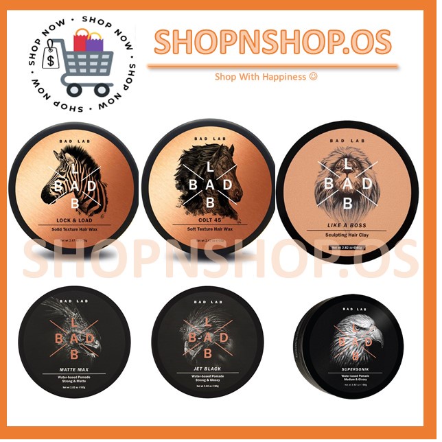BADLAB Hair Promade Hair Wax Badlabs Minyak Rambut Bad Lab Lock & Load ...
