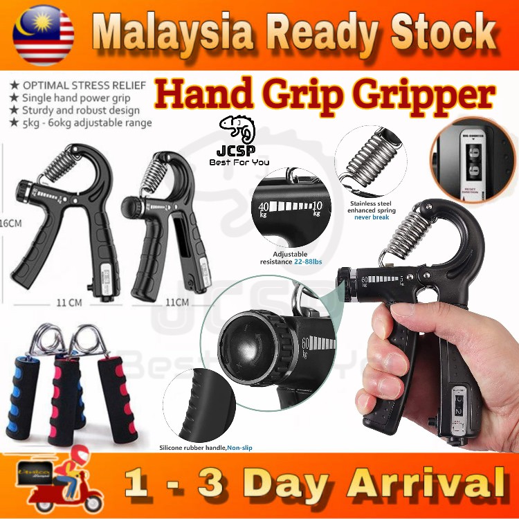 🔥Ready Stock🔥Adjustable Resistance Hand Grip Gripper Wrist Arm Finger ...