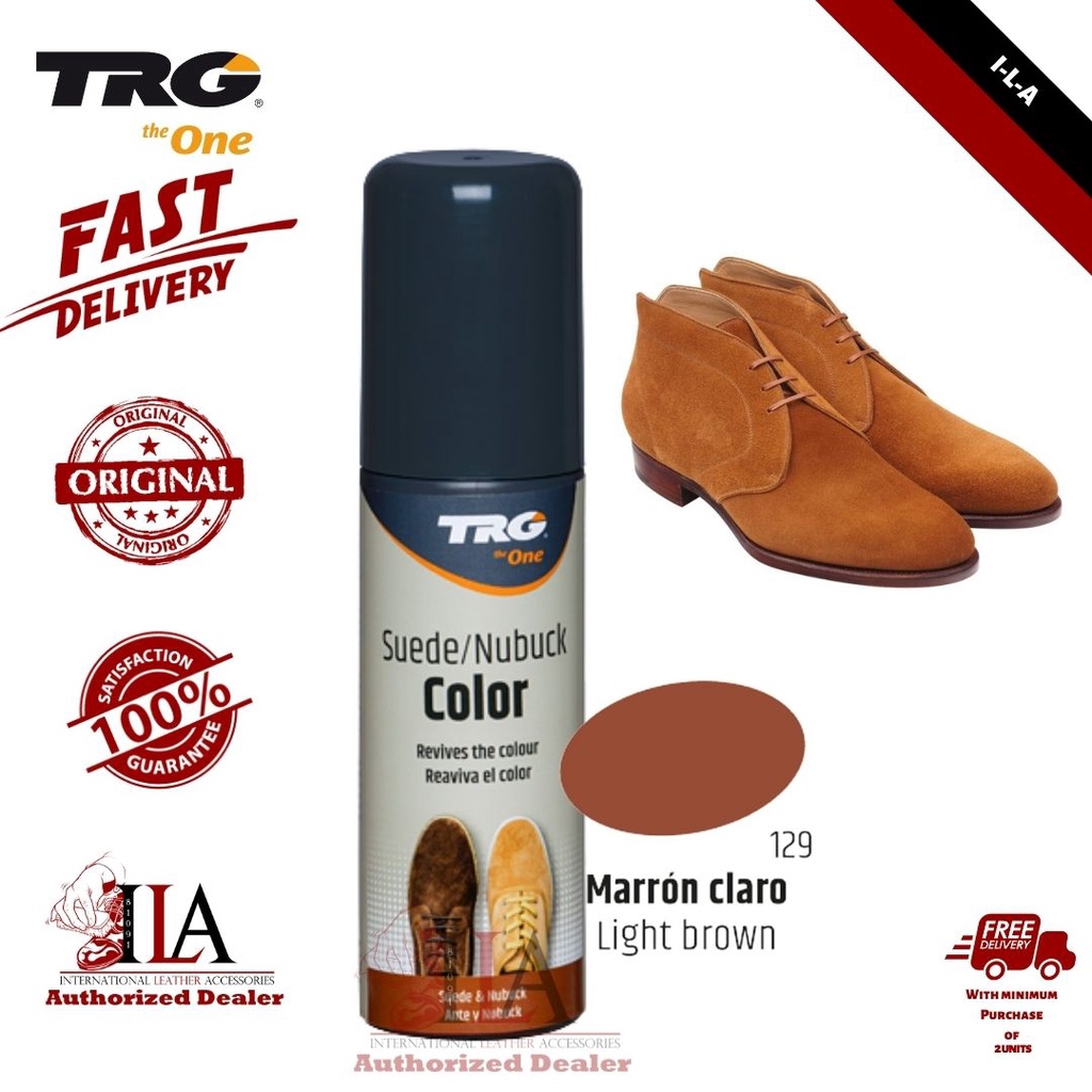 TRG The One Suede Nubuck Color (Leather Care), 75ml With Sponge ...