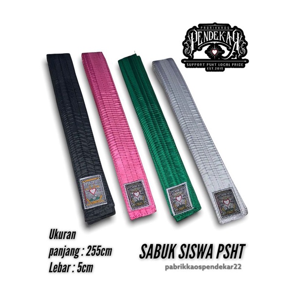 HITAM PUTIH HIJAU Belt/ SH Belt/ SH Belt/ Student Belt/ Student Belt ...