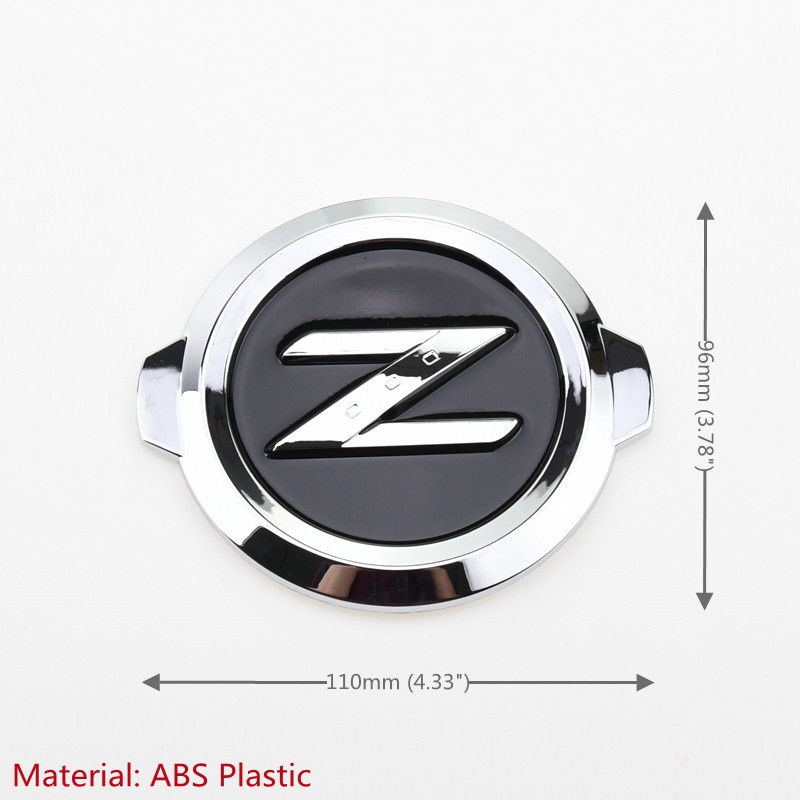 3D Car Sticker FAIRLADY 350Z 370Z Logo Emblem Badge Front Grille & Rear ...