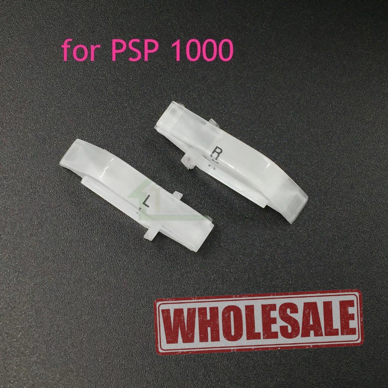 White Color L R Trigger Button replacement for PSP1000 Game Console ...