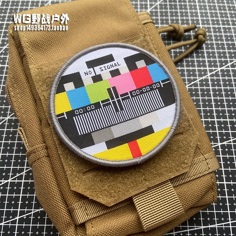 [Customized Armband Velcro] Tuesday No Signal Morale Badge Not in Video ...