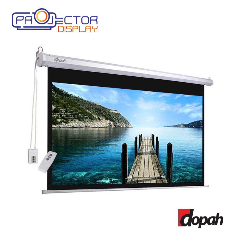 DOPAH | DP | VENOVA | MEKI Motorized / Electric LCD Projector Screen ...