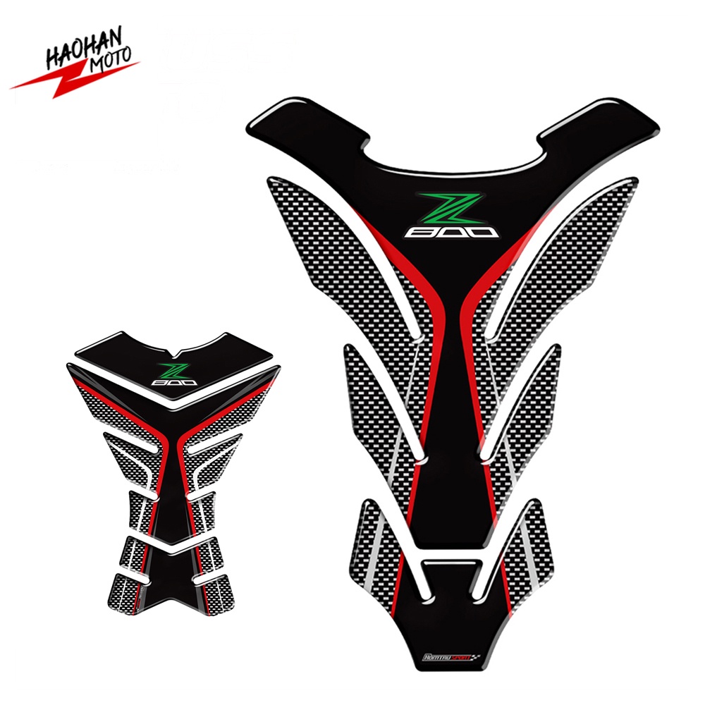 For Kawasaki Z800 Z 800 Tankpad 3D Motorcycle Tank Pad Protector Decal ...