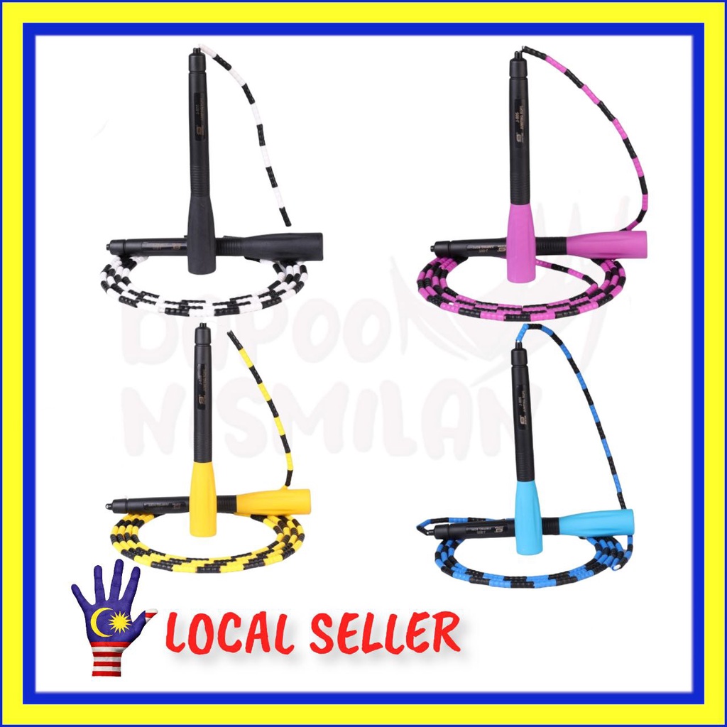 J-805-2 𝐒𝐨𝐟𝐭 𝐁𝐞𝐚𝐝𝐞𝐝 𝐋𝐨𝐧𝐠 𝐇𝐚𝐧𝐝𝐥𝐞 Jump Rope 𝐋𝐚𝐫𝐠𝐞 𝐁𝐞𝐚𝐝𝐞𝐝 𝐒𝐤𝐢𝐩𝐩𝐢𝐧𝐠 𝐑𝐨𝐩𝐞 ...