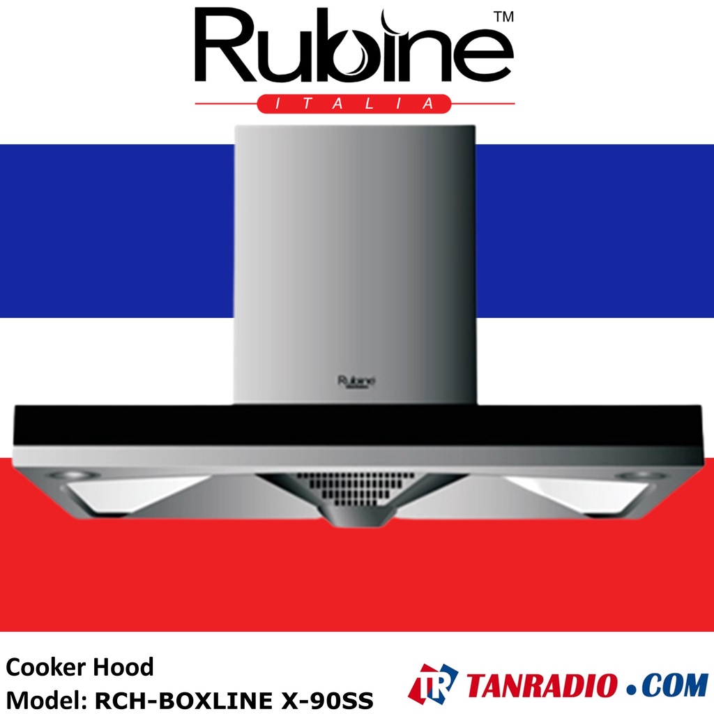 Rubine Cooker Hood Stainless Steel RCH-BOXLINE X-90SS | Shopee Malaysia