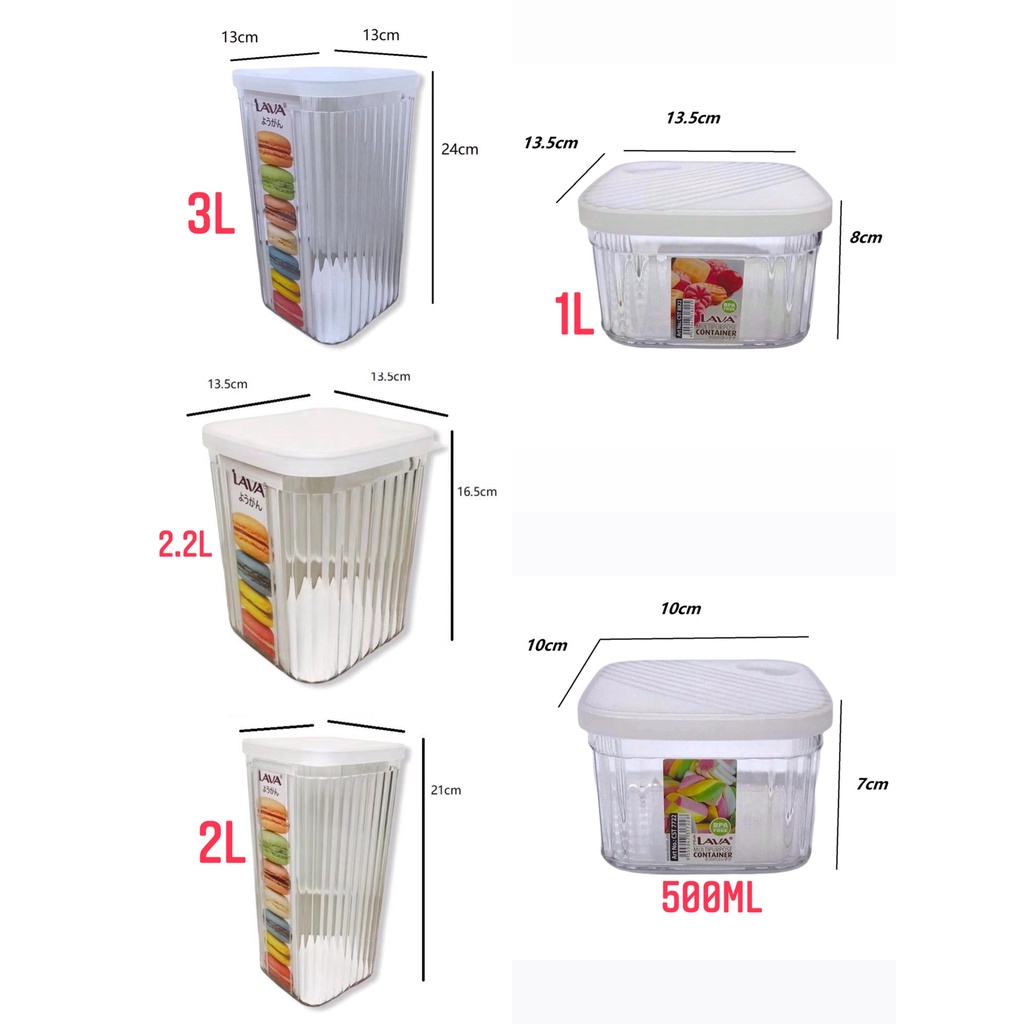 Lava Air Tight Multipurpose Container / Food Container | Shopee Malaysia