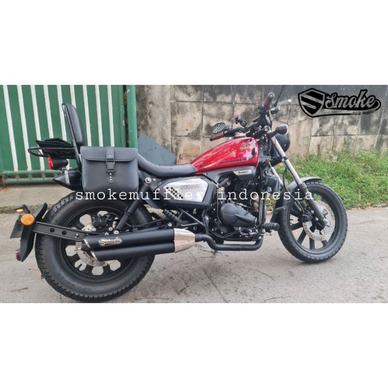 Exhaust BENELLI MOTOBI EVO EFI Double DOFF Fulsystem | Shopee Malaysia