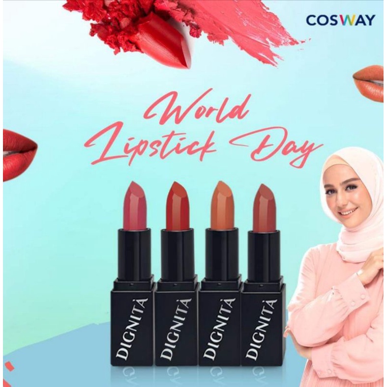 Cosway Lipstick Dignita Empowderment Matte Lipstick - Top-Notch/Chi Chi ...
