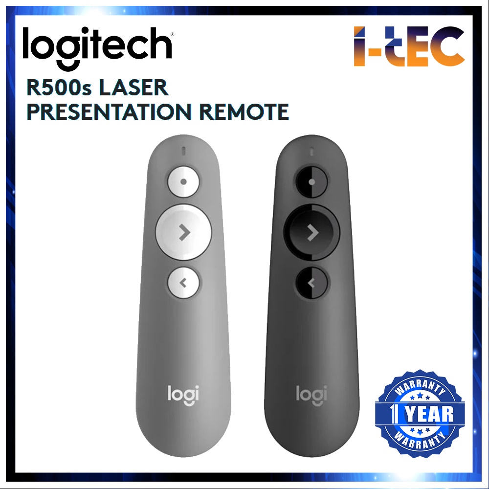 Logitech R500s Laser Pointer Presentation Remote | Shopee Malaysia