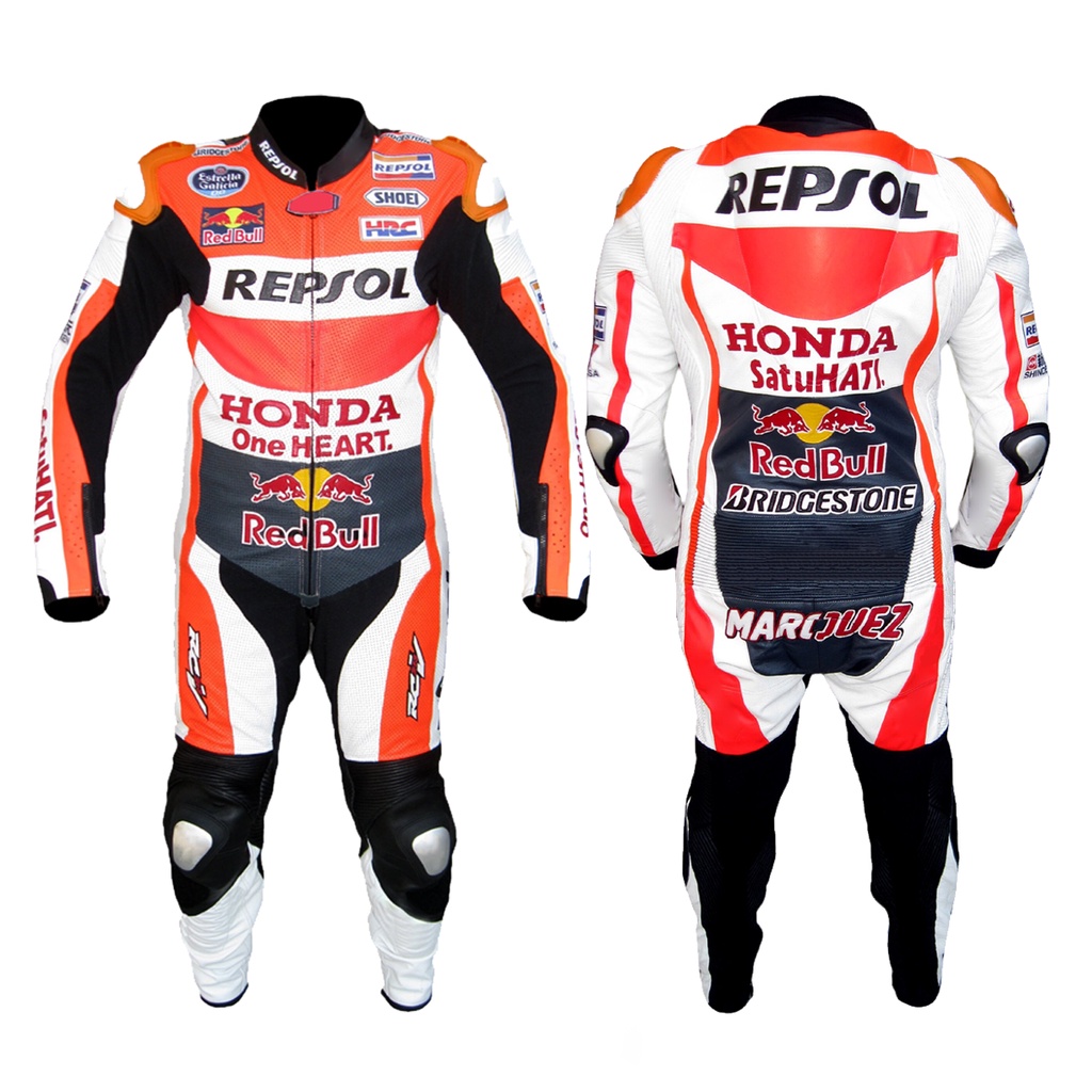 Honda Repsol MotoGP Motorbike Racing Leather Suit Best Suit For Riding ...