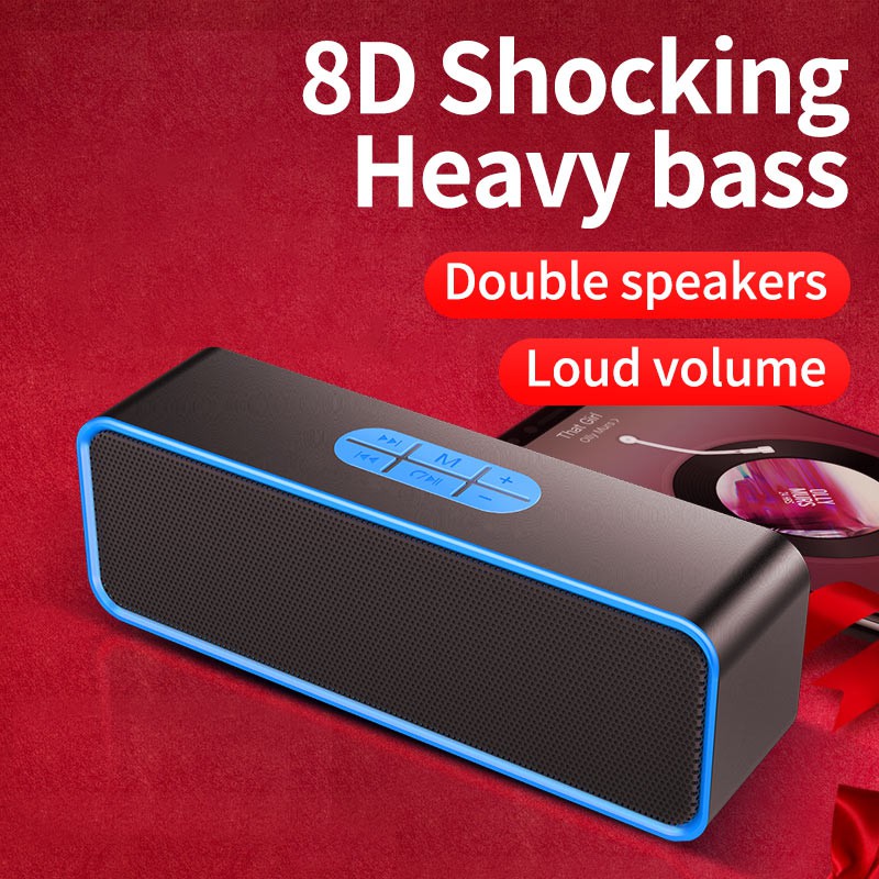 VANTEENIE Bluetooth Speaker Wireless Big Volume V5.0 Waterproof with ...