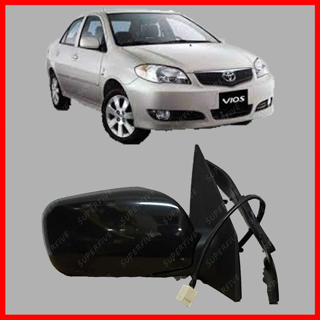 TOYOTA VIOS NCP42 (2003 - 2006) SIDE MIRROR / DOOR MIRROR 3 WIRE ...