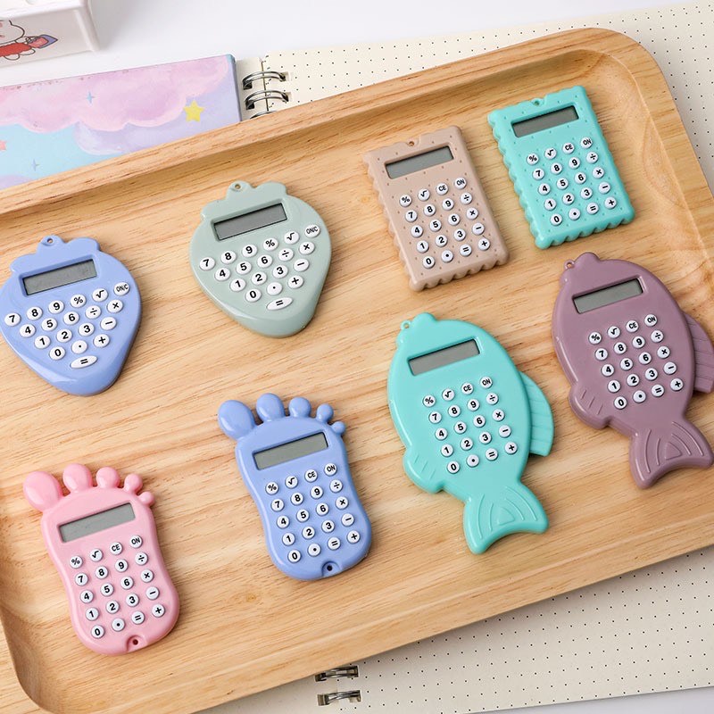 READY STOCK ~ Mini Calculator Cute Design Cartoon Student Small ...