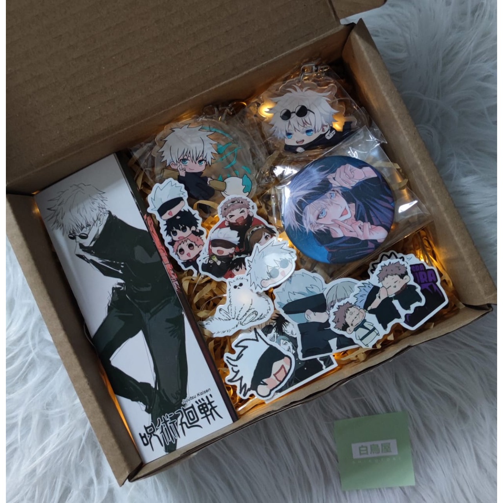 Jujutsu Kaisen Anime Gift Value Boxes 咒术回战动漫礼盒(GOJO,ITADORI,MEGUMI ...