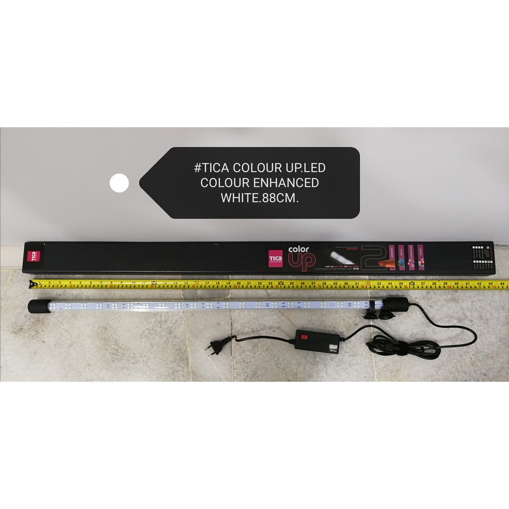 TICA Color UP 2 White LED Light Fish Aquarium 88cm | Shopee Malaysia