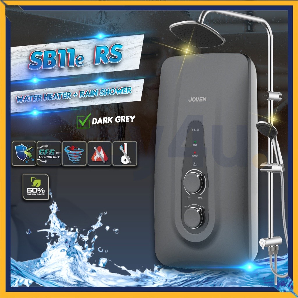 Joven Instant Water Heater SB11 Series SB11e SB11iP RS Inverter DC 熱水器 with Pump Pemanas Air ...
