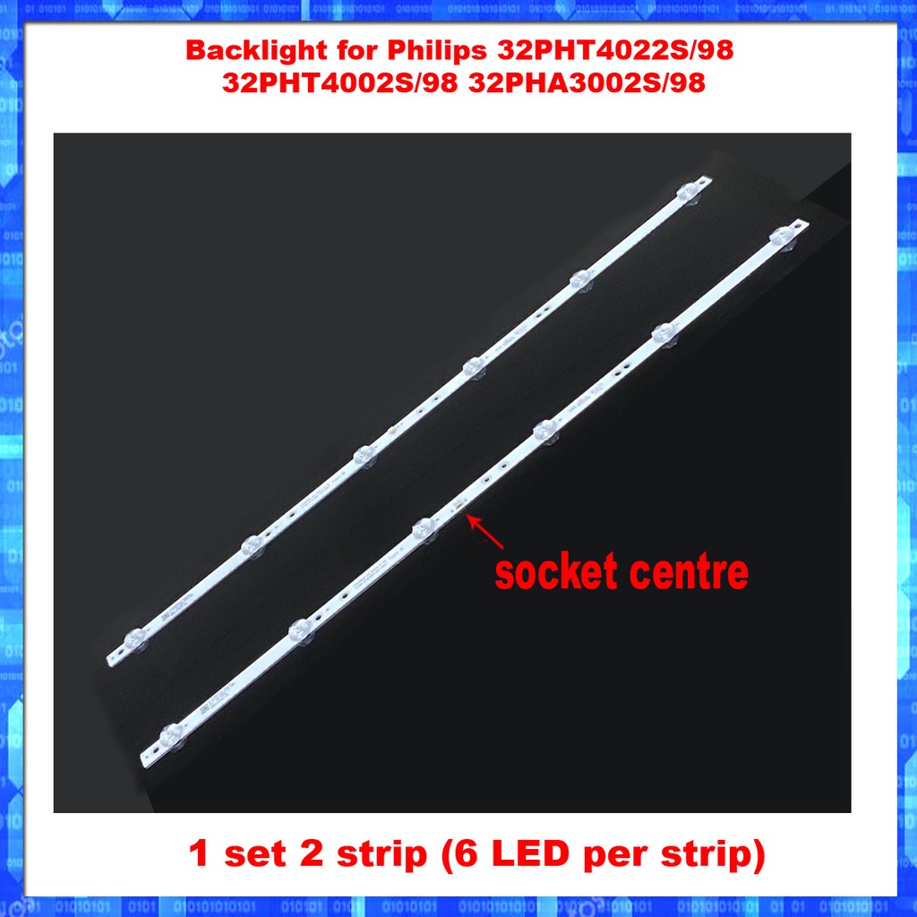 NEW Backlight LED- TV Philips 32PHT4022S/98, 32PHT4002S/98, 32PHA3002S ...