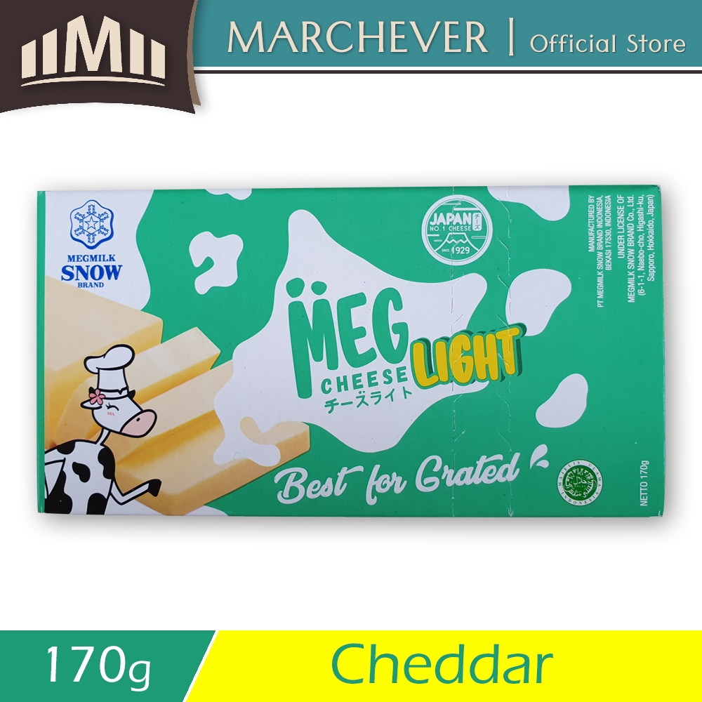 (02.2026) Meg Cheddar Cheese Light 170g | Shopee Malaysia