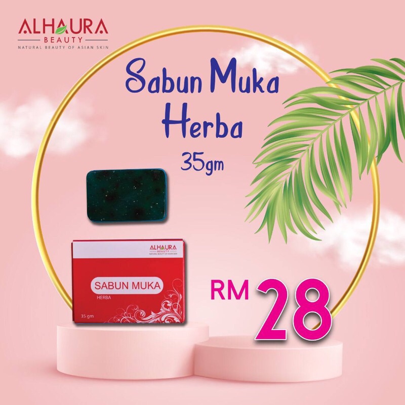 🔥READY STOCK🔥SABUN MUKA ALHAURA BEAUTY + FREE GIFT 🎁 | Shopee Malaysia