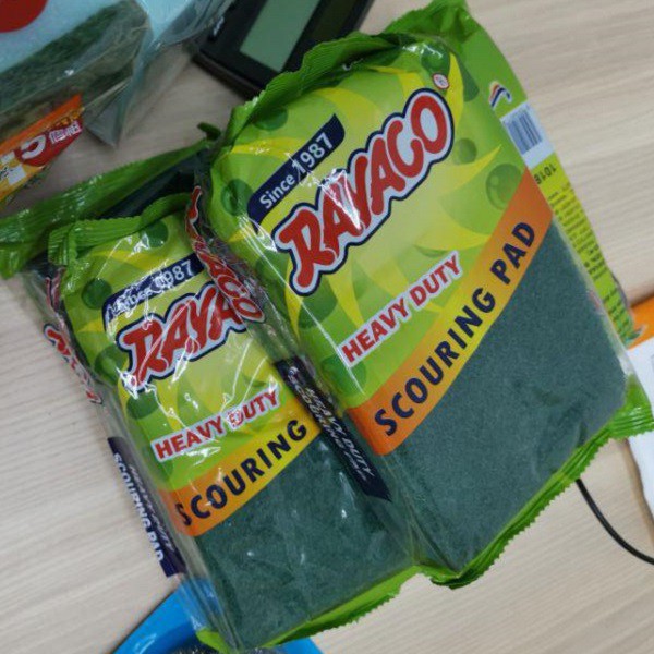 [Promotion] RAYAGO Heavy Duty Scouring Pad (4pcs) | Shopee Malaysia