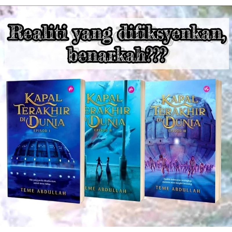 BUKU BOOKS NOVEL KAPAL TERAKHIR DI DUNIA TEME ABDULLAH | Shopee Malaysia