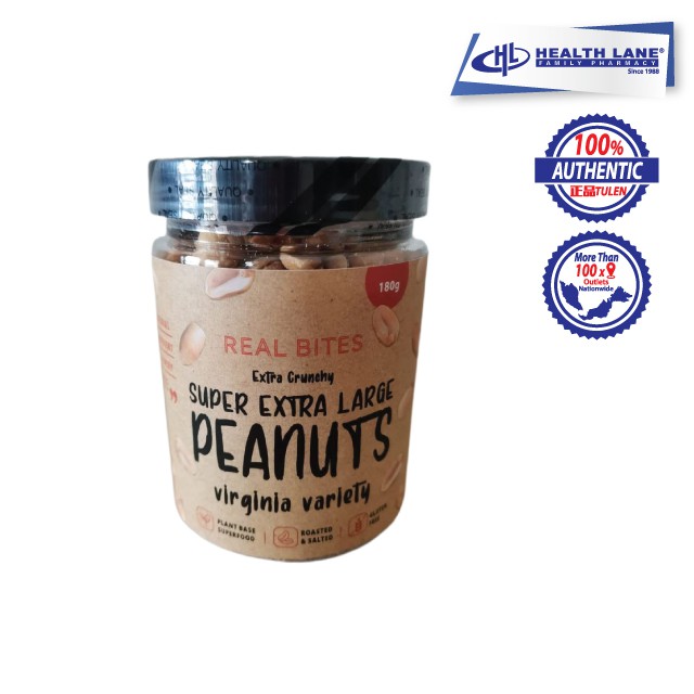 REAL BITES SUPER EXTRA LARGE PEANUT USA 180G | Shopee Malaysia