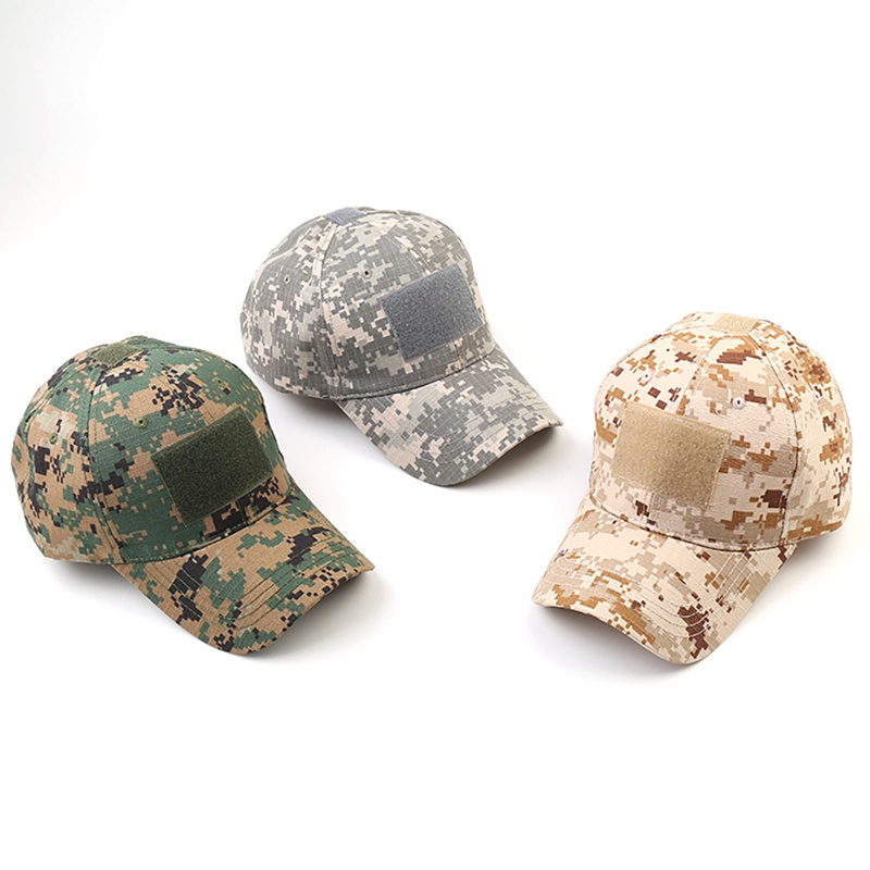 Tactical Army Cap Outdoor Sport Snapback Stripe Military Cap Camouflage ...