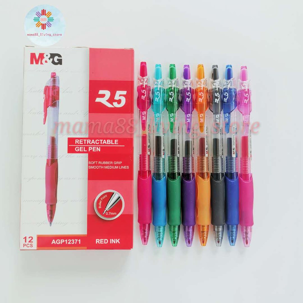 [Ready Stock] KC1894 M&G R5 COLOUR GEL PEN (1pcs) | Shopee Malaysia