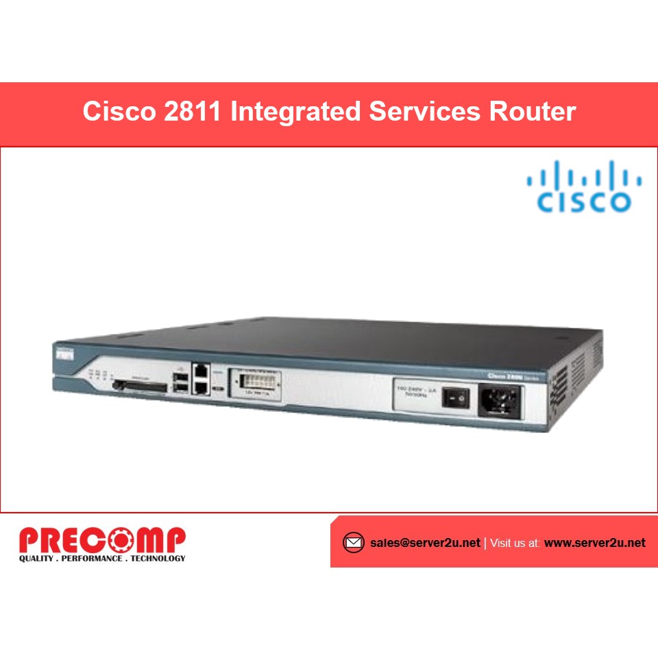 [PRE-ORDER] (Refurbished) Cisco 2811 Integrated Services Router (2811 ...