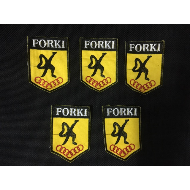 Forki Embroidery logo/Velvet Embroidery logo | Shopee Malaysia