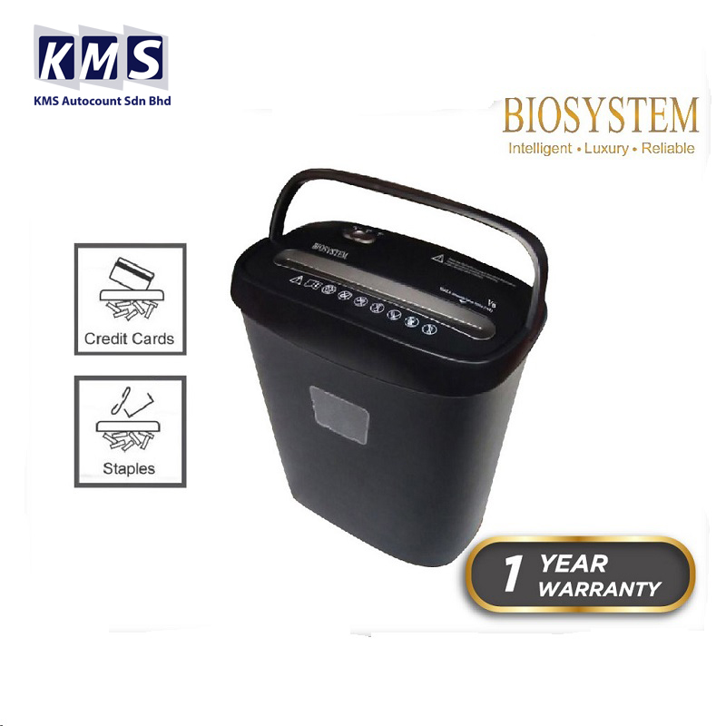 New Paper Shredder BIOSYSTEM V6 # Mesin Perincih Berkualiti | Shopee ...