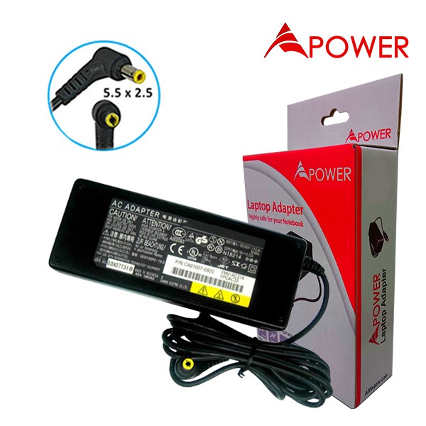 Fujitsu Lifebook A530 AH530 A1010 C1320 E6624 N3510 S2210 19V 4.22A (5. ...