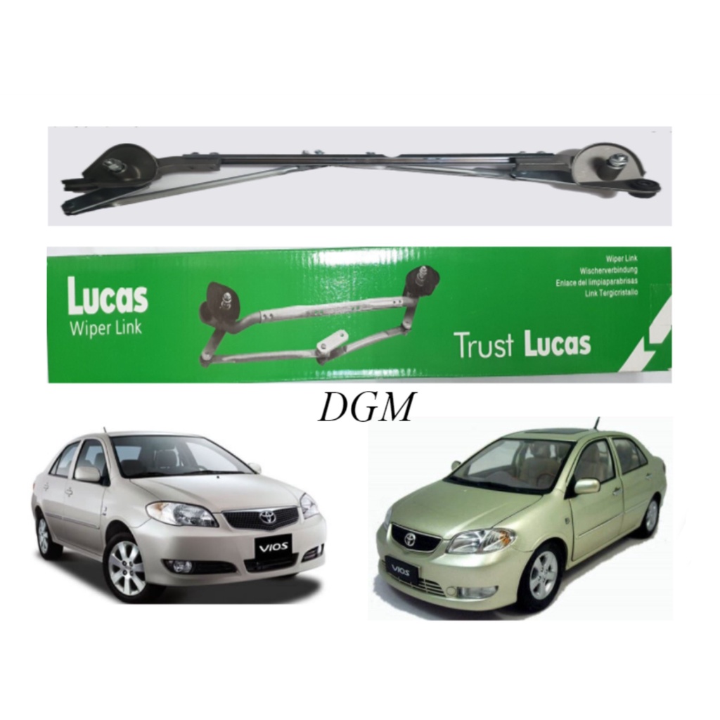 100% Original LUCAS Toyota Vios NCP42 2003-2007Y Front Wiper LInk ...