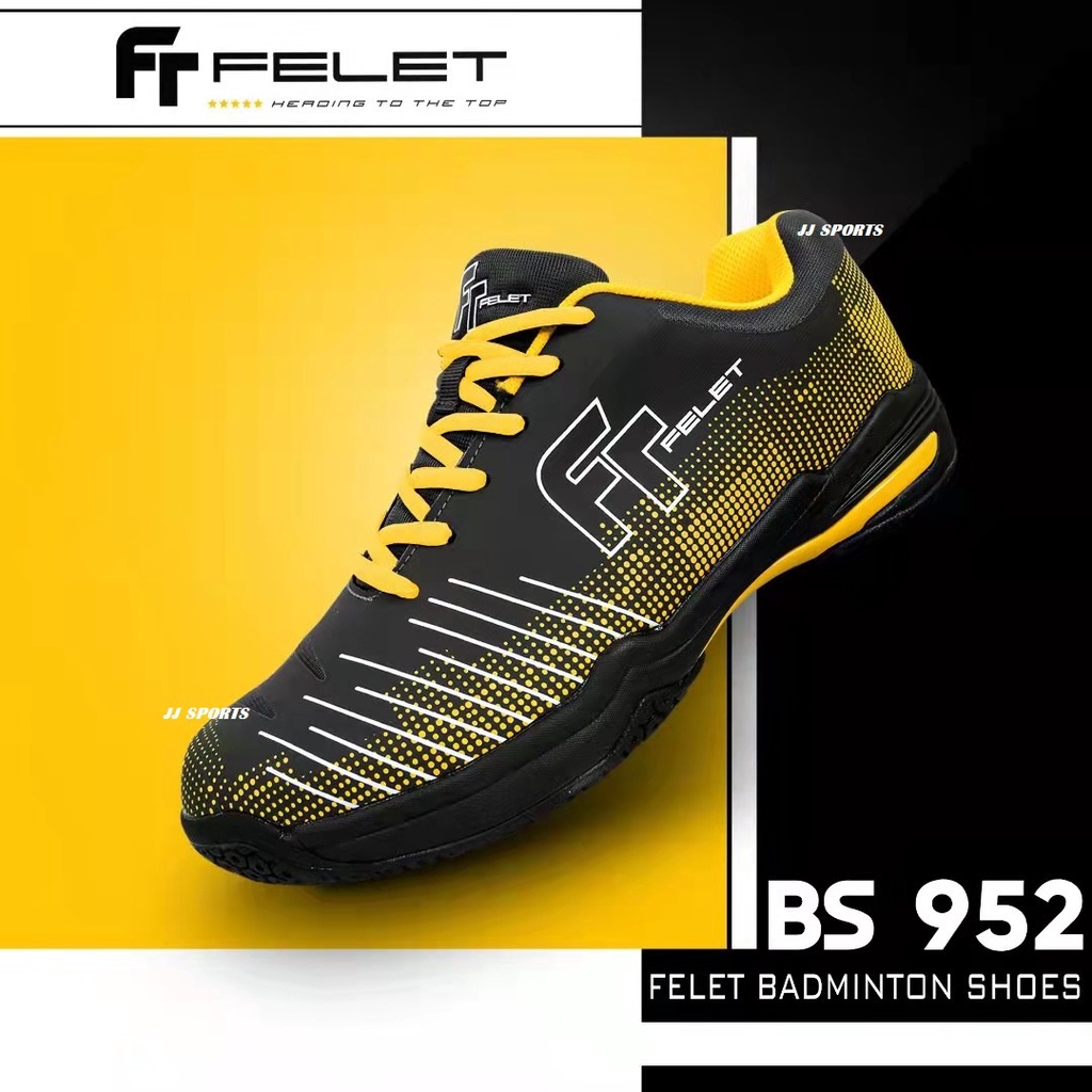 FELET BS-952 BLACK YELLOW (100% ORIGINAL) | Shopee Malaysia