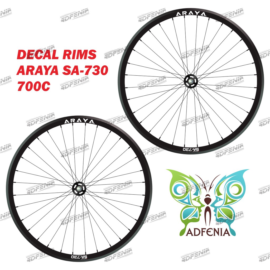 Araya SA-730 700c Rims Decal Sticker | Shopee Malaysia