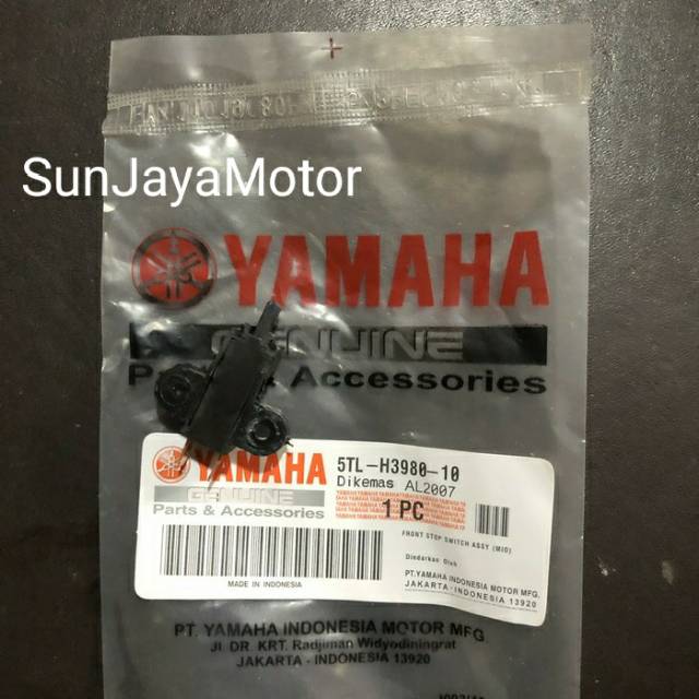 Front Left Brake Switch Box Yamaha Mio Sporty Soul GT Karbu Xeon 5TL ...